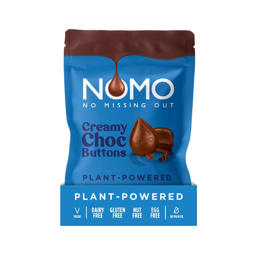 NOMO Creamy Chocolate Giant Buttons - Case of 12 – GoodiBox